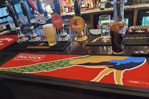 Personalised Large Bar Runners – Bar-Mats.co.uk