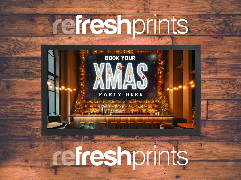 Personalised Book Your Party - Cozy Christmas with Large Screen Regular ...
