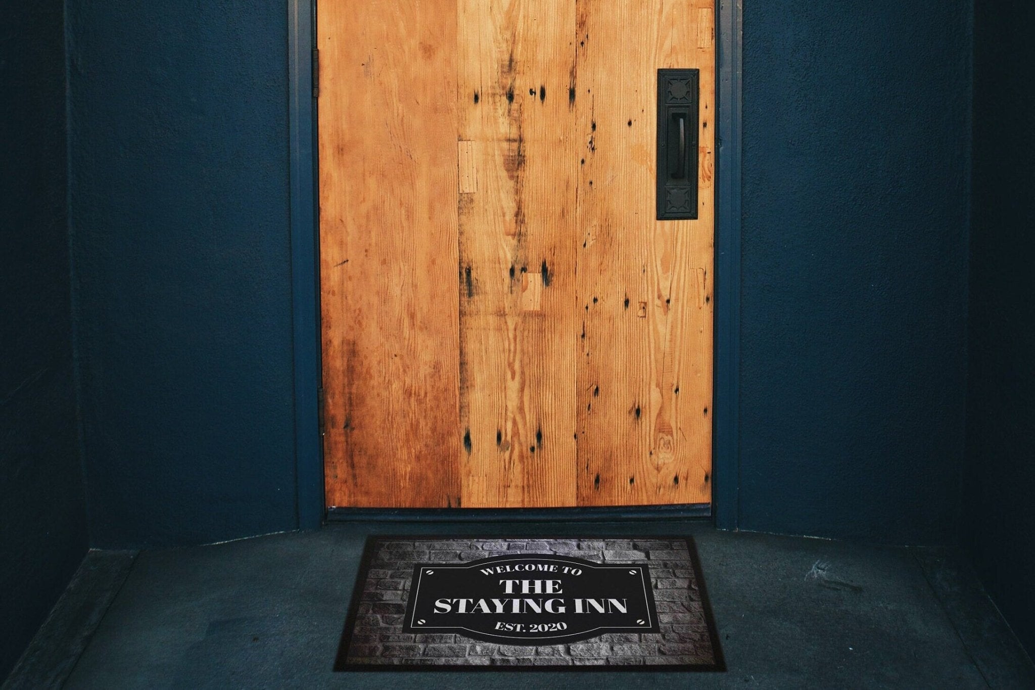 Personalised Brick Wall Floor Mat Custom – Bar-Mats.co.uk